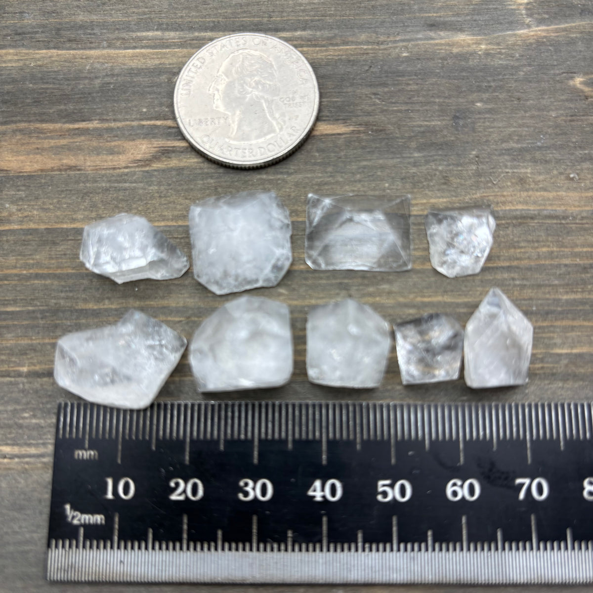 Apophyllite Point for Pure Quartz Test Tube | Clarity Crystal Shop