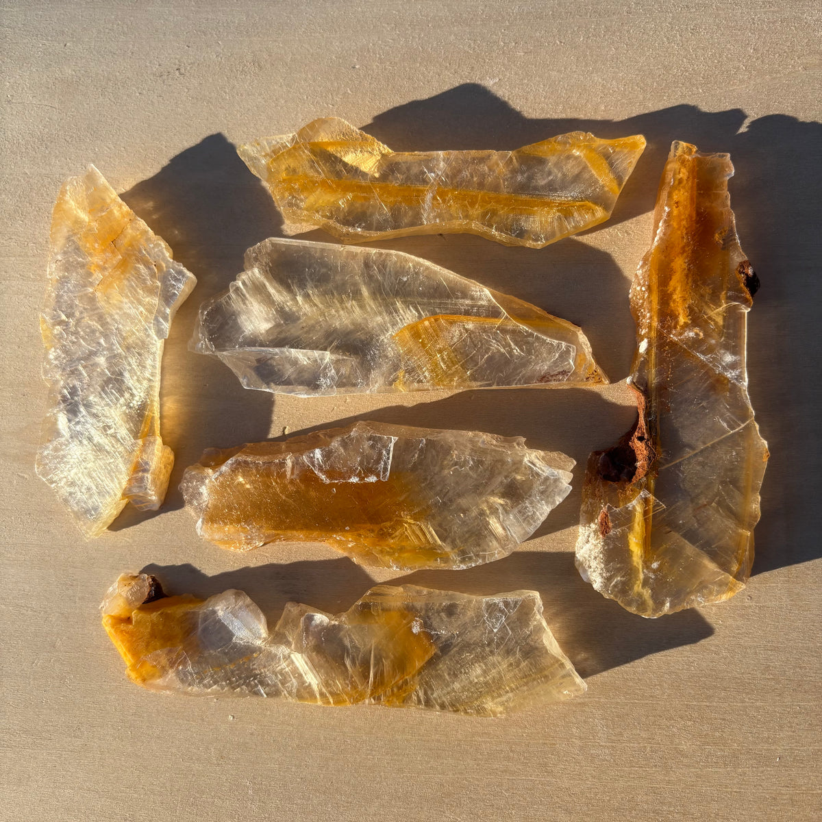 Golden Selenite Window | Clarity Crystal Shop