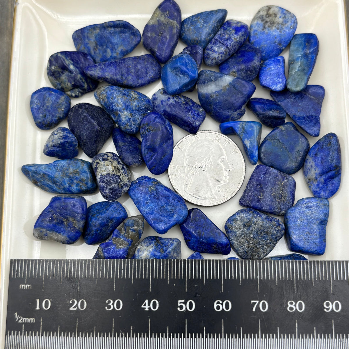 Lapis Lazuli for Pure Quartz Test Tube | Clarity Crystal Shop