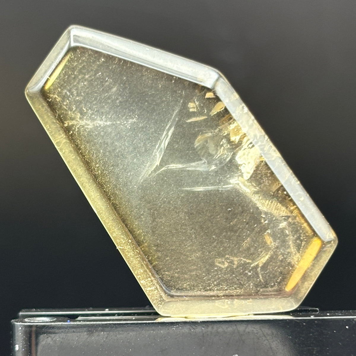Citrine Crystal Cross-Section - 126 | Clarity Crystal Shop