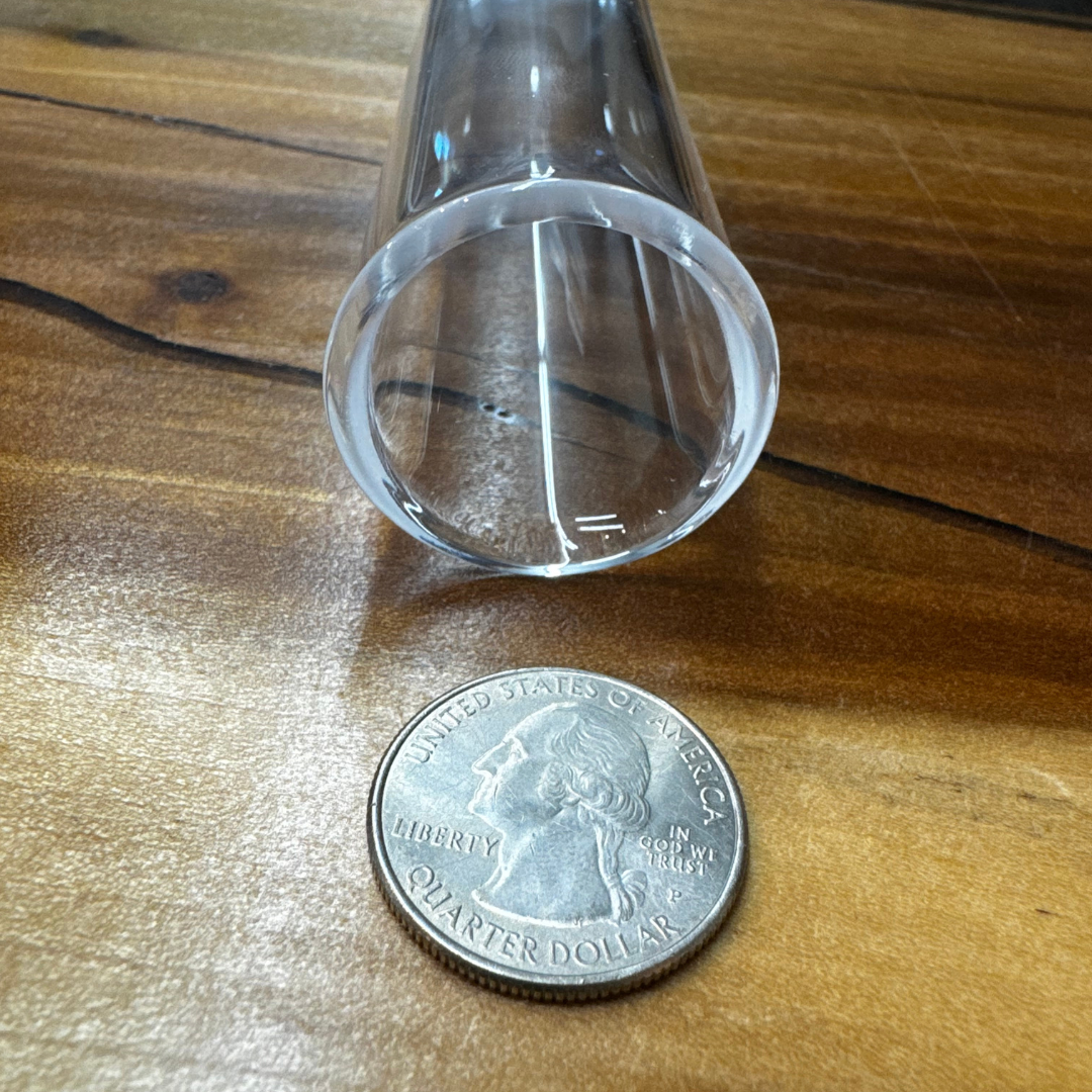 Pure Quartz Test Tube | Clarity Crystal Shop