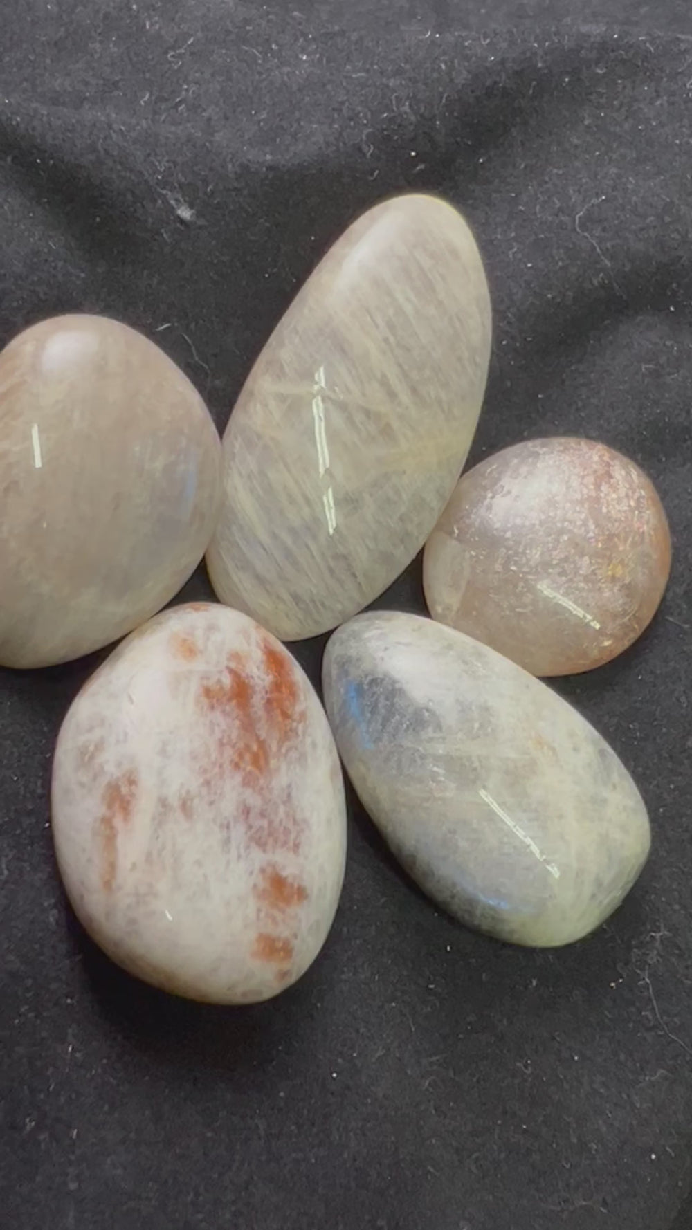 Sunstone Moonstone, Kit of 5 | Clarity Crystal Shop