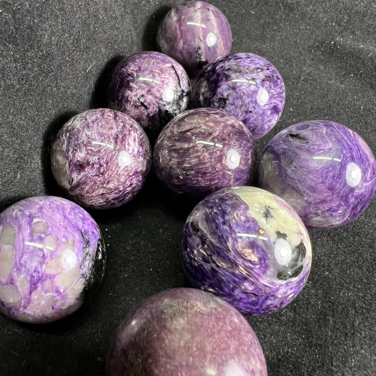 Charoite Sphere | Clarity Crystal Shop