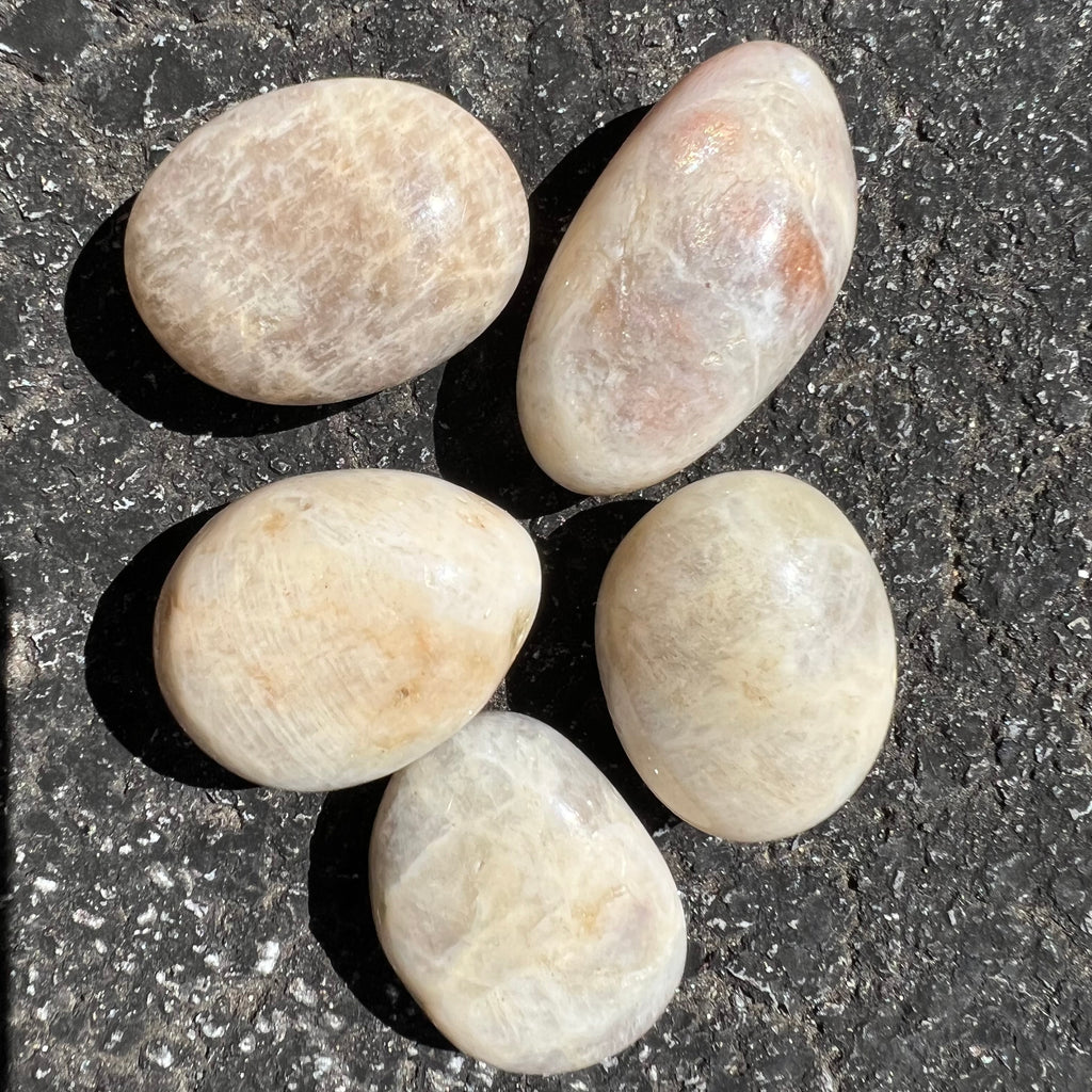 Sunstone Moonstone, Kit of 5 | Clarity Crystal Shop
